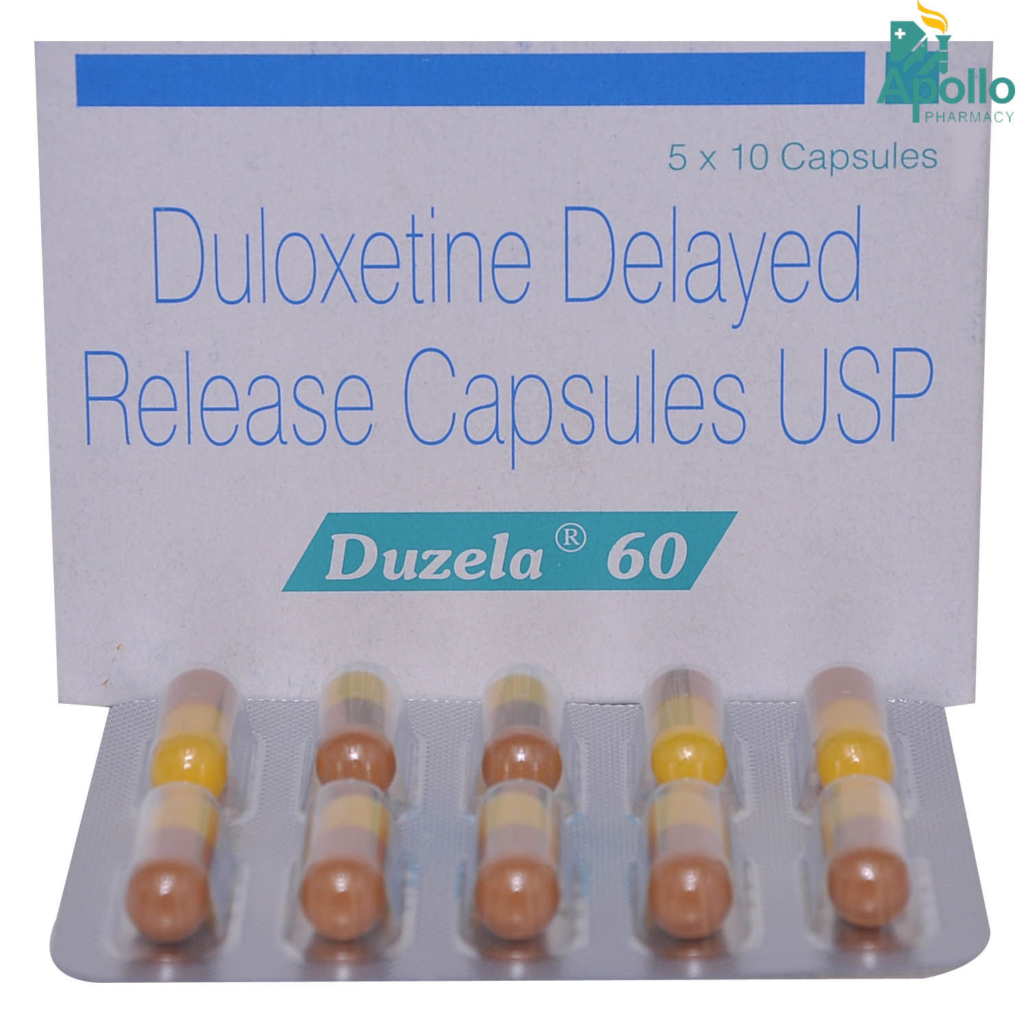 Duzela 60 Capsule 10's Price, Uses, Side Effects, Composition - Apollo ...