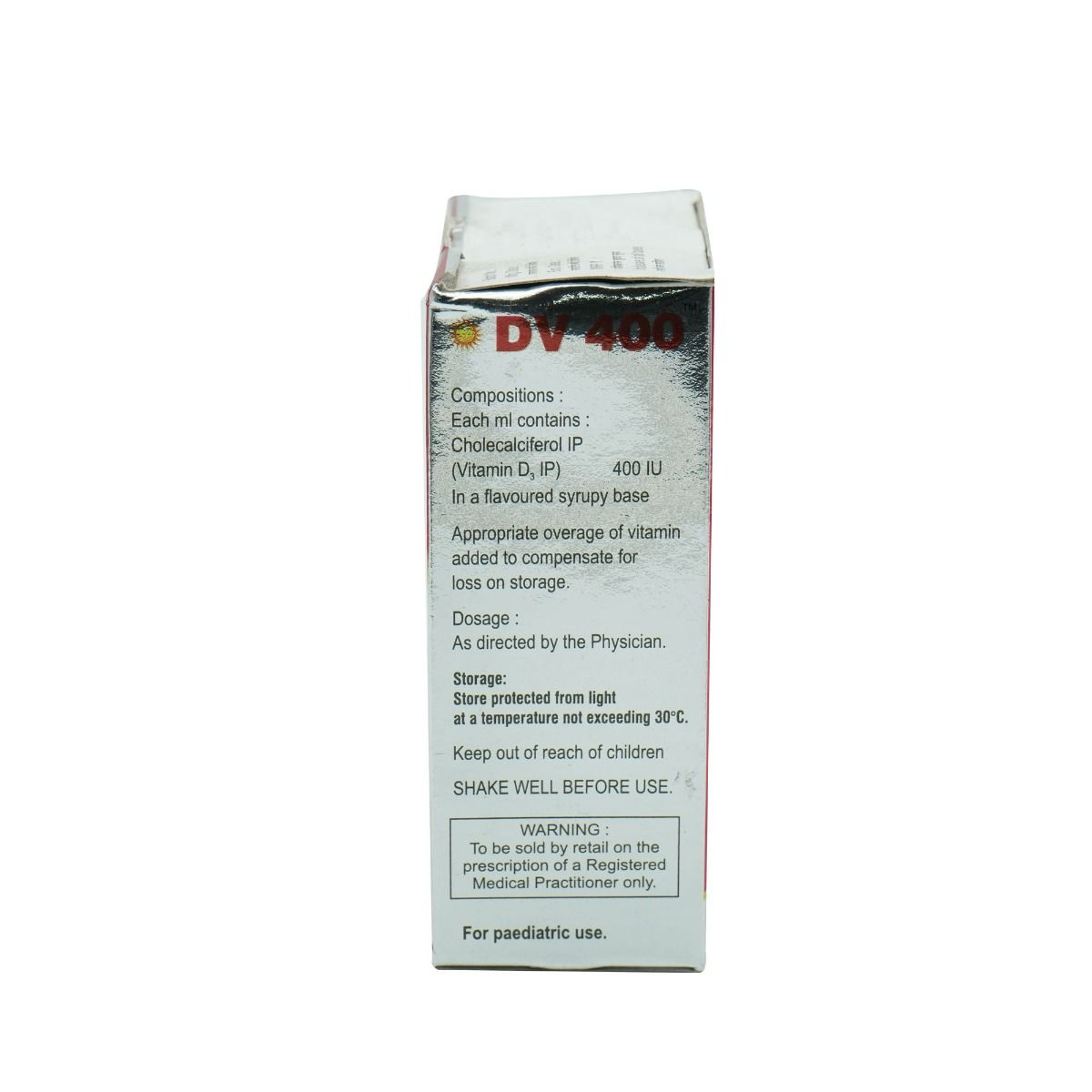 DV 400 Syrup 30 ml Price, Uses, Side Effects, Composition - Apollo Pharmacy