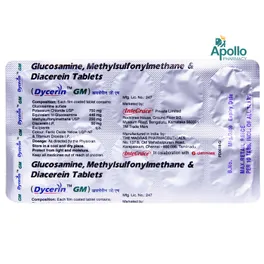 Dycerin GM Tablet | Uses, Side Effects, Price | Apollo Pharmacy