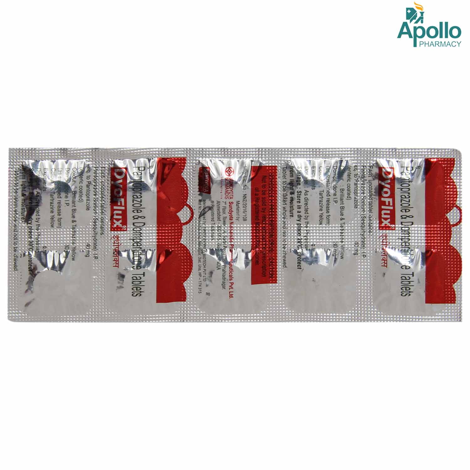 Dyoflux Tablet 10's Price, Uses, Side Effects, Composition - Apollo ...