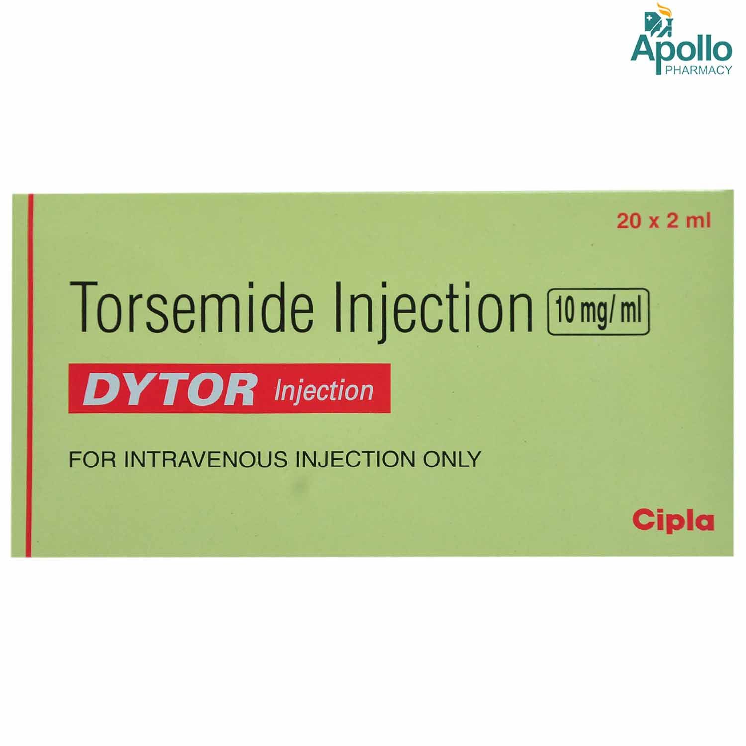 Dytor Injection 10 x 2 ml | Uses, Side Effects, Price | Apollo Pharmacy