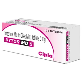 Dytor MD 5 mg Tablet 10's | Uses, Side Effects, Price | Apollo Pharmacy