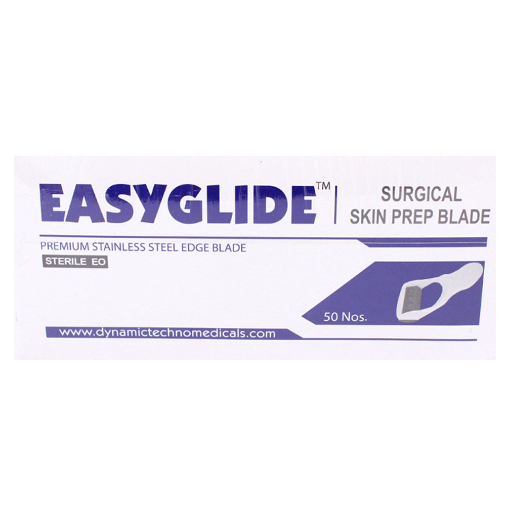 Easyglide Surgical Skin Prep Blade, 50 Count Price, Uses, Side Effects ...