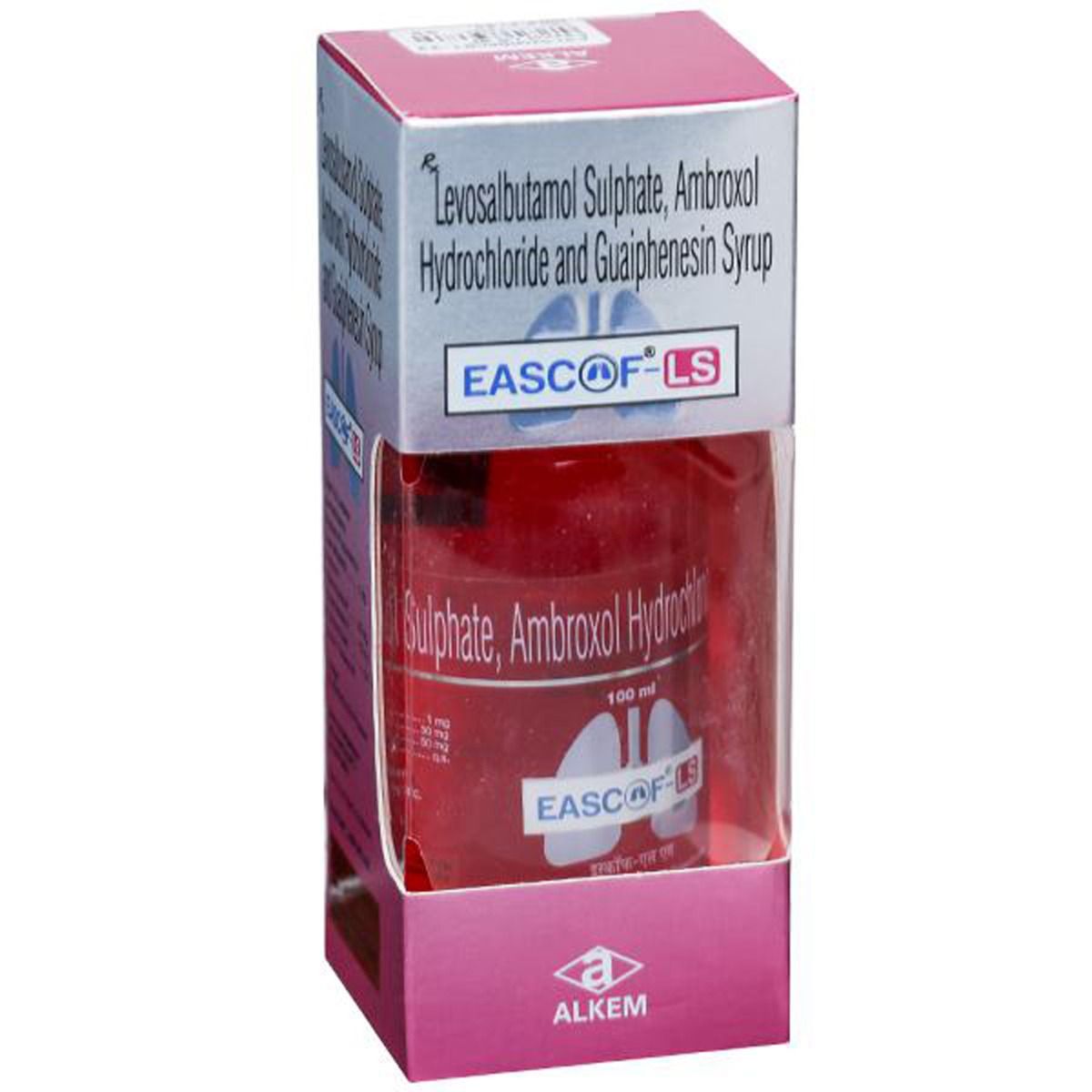 Eascof-LS Sugar Free Strawberry Raspberry Menthol Syrup 100 ml Price ...