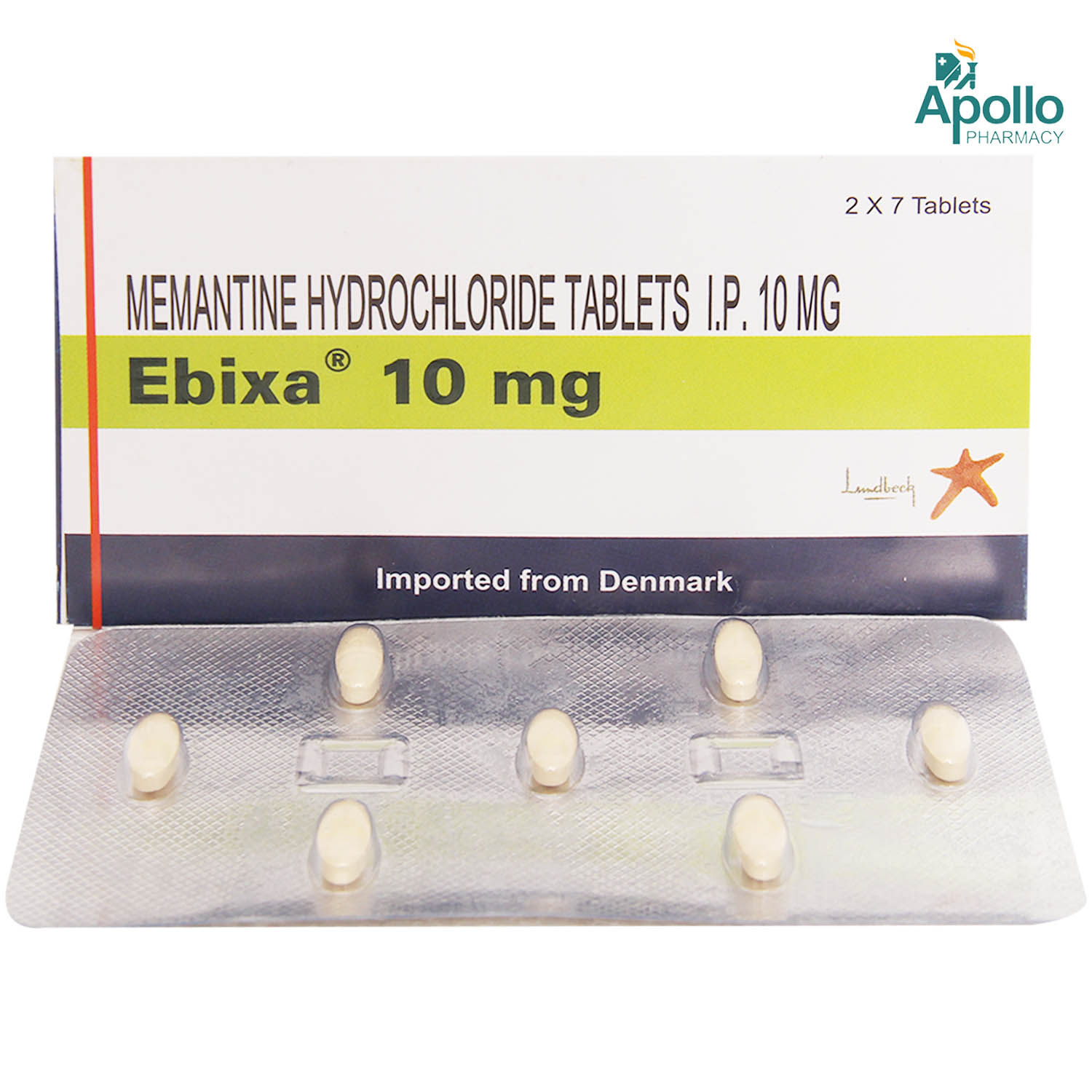 Ebixa 10mg Tablet 7's Price, Uses, Side Effects, Composition - Apollo ...
