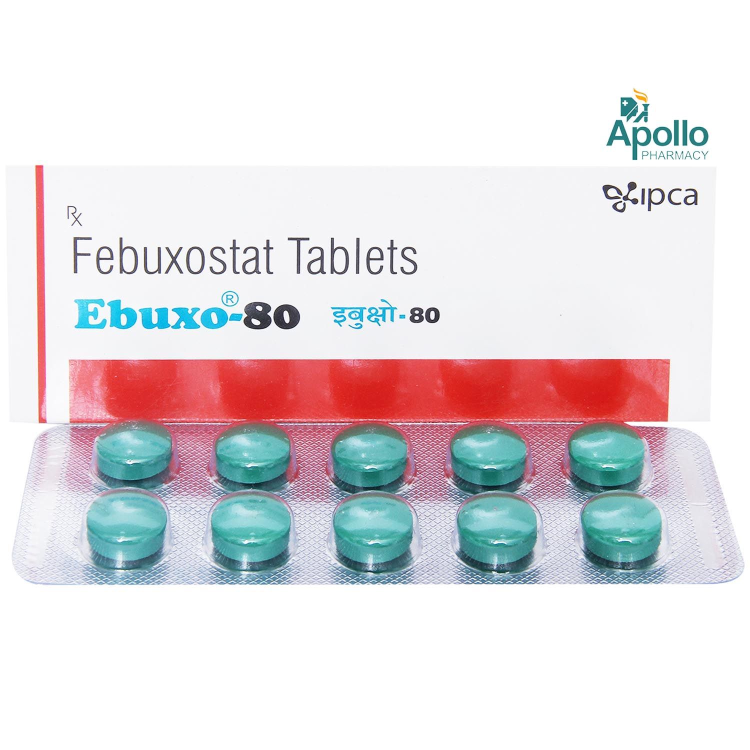 Ebuxo 80 mg Tablet 10's Price, Uses, Side Effects, Composition - Apollo ...