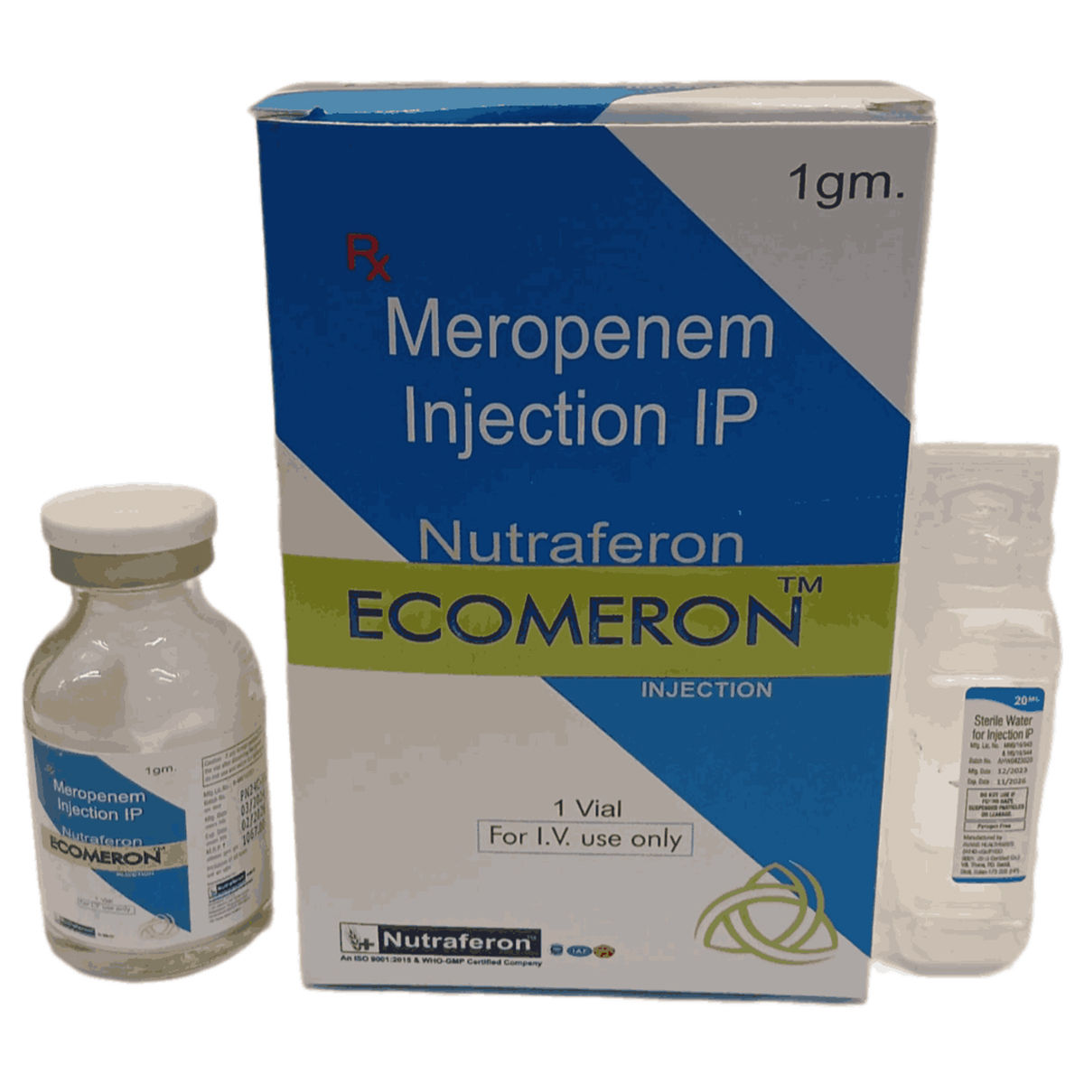 Nutraferon Ecomeron 1 gm Injection 1's | Uses, Side Effects, Price ...