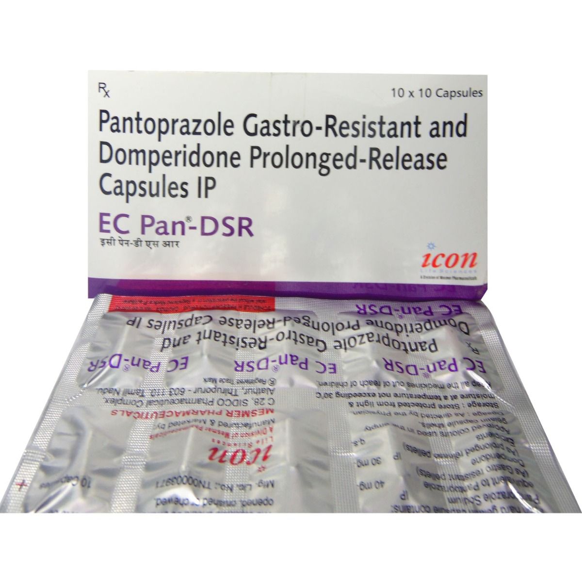 EC Pan DSR Tablet 10's Price, Uses, Side Effects, Composition - Apollo ...