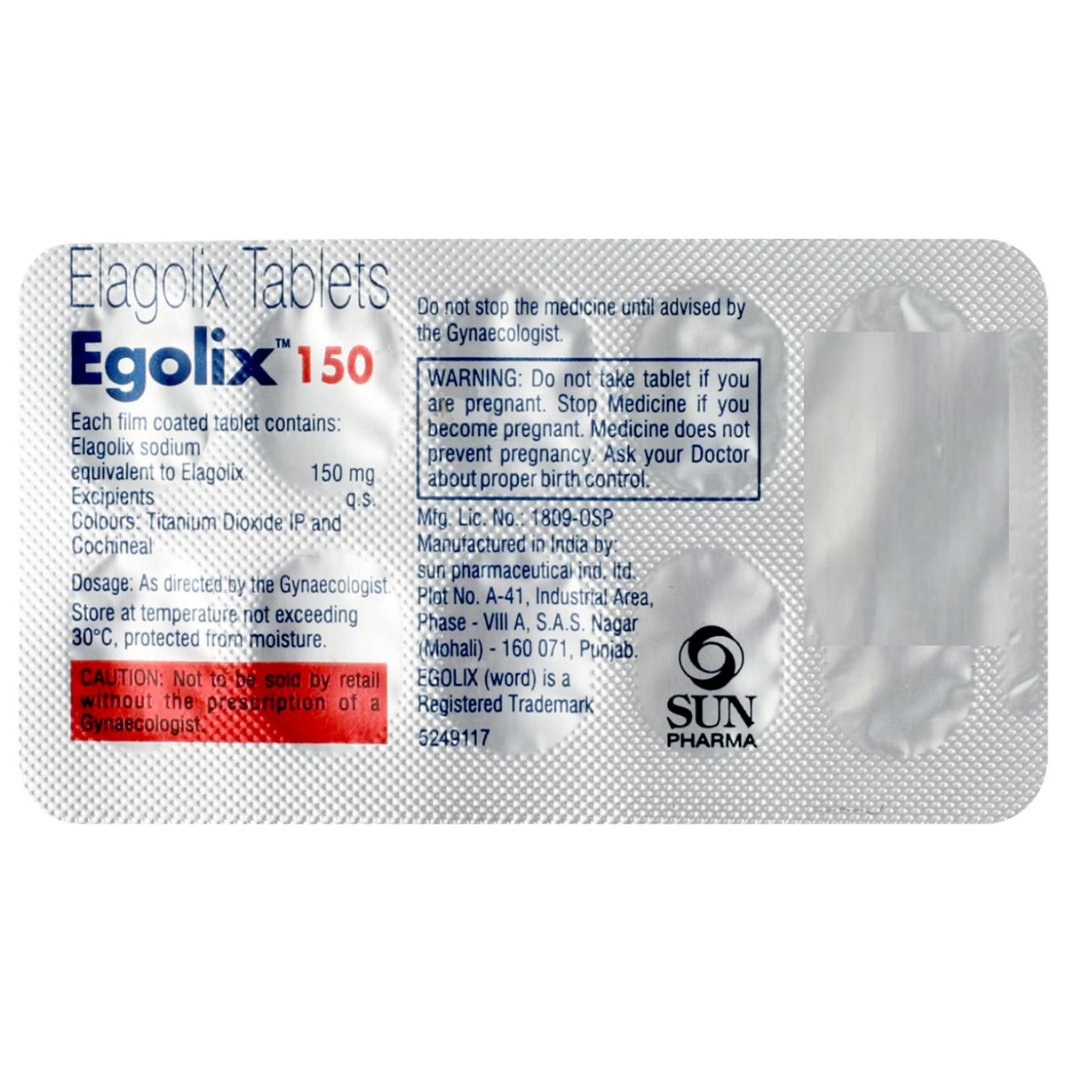 Egolix 150 Tablet 10's | Uses, Side Effects, Price | Apollo Pharmacy