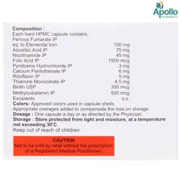 Eido-Fe Capsule | Uses, Side Effects, Price | Apollo Pharmacy