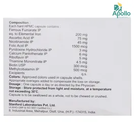 Eido FE Forte Capsule | Uses, Side Effects, Price | Apollo Pharmacy