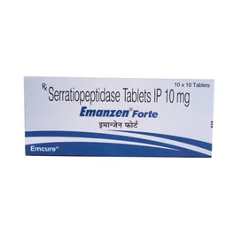 Emanzen Forte 10 mg Tablet | Uses, Side Effects, Price | Apollo Pharmacy