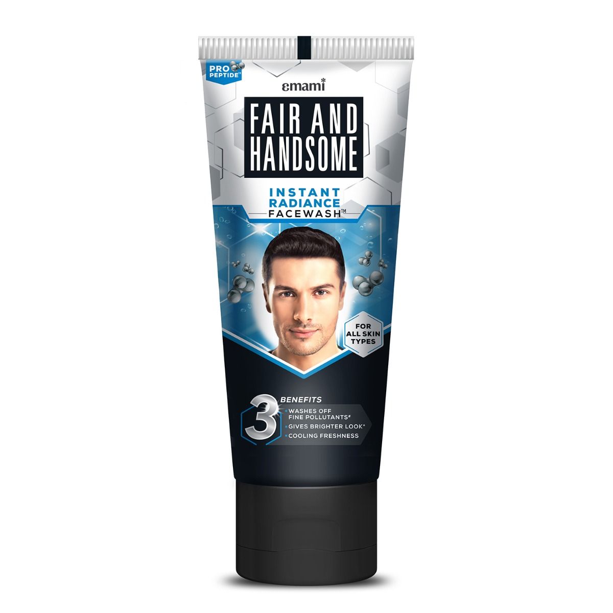 Fair and Handsome Instant Radiance Face Wash, 50 gm Price, Uses, Side ...