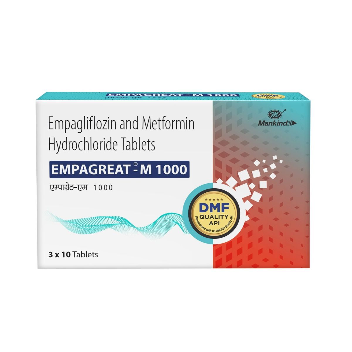 Empagreat-M 1000 Tablet 10's | Uses, Side Effects, Price | Apollo Pharmacy
