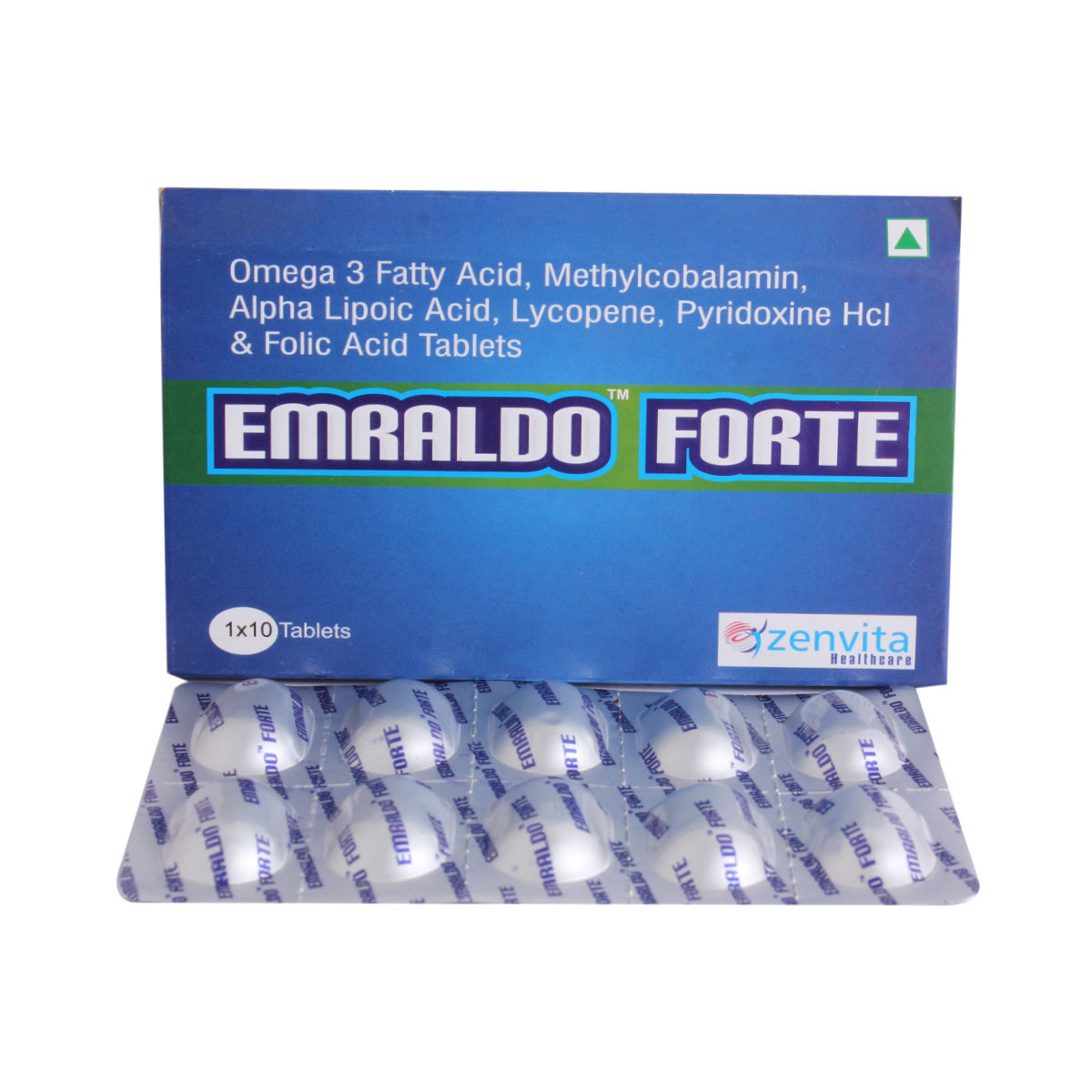Emraldo Forte Tablet 10's Price, Uses, Side Effects, Composition ...