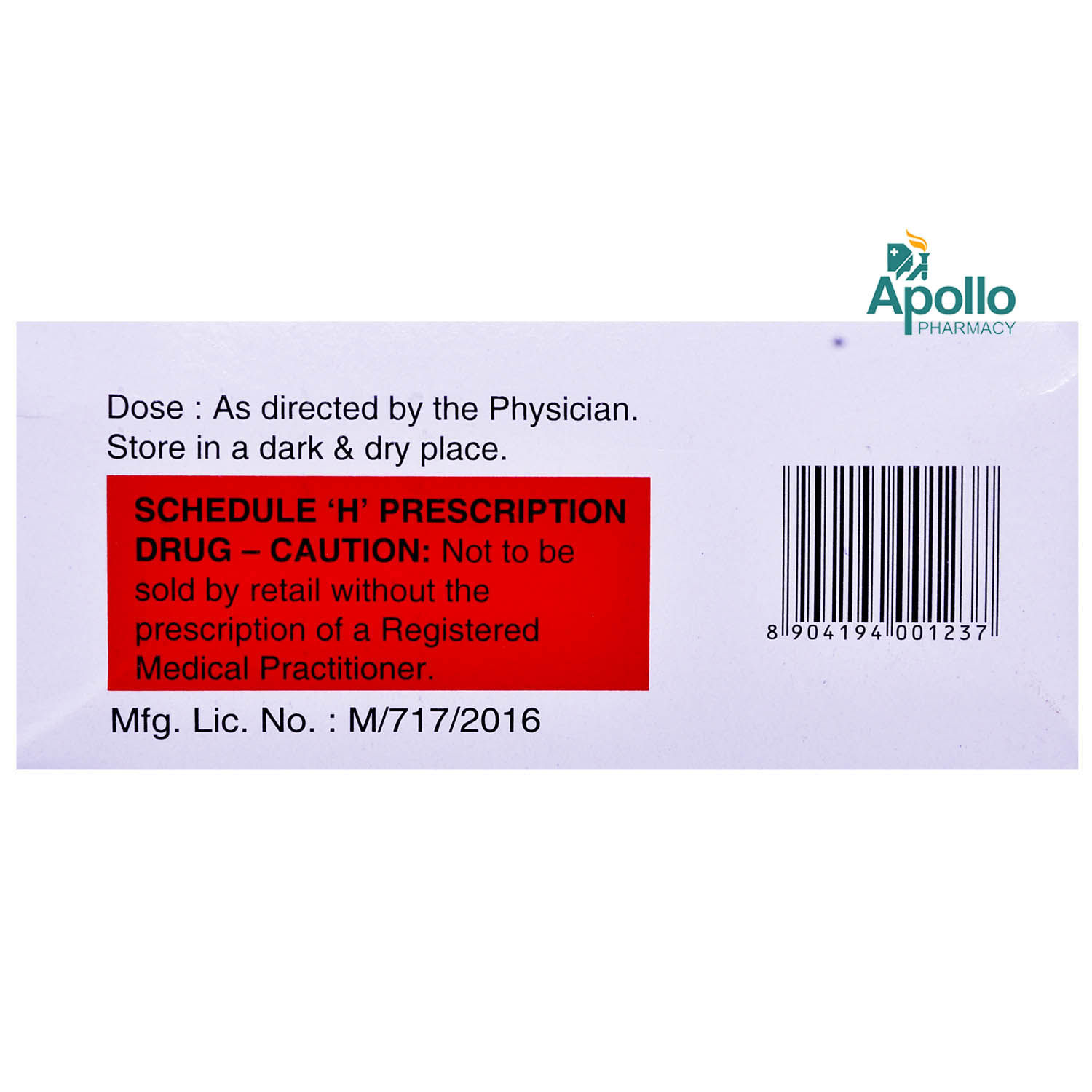 Enapril-2.5 Tablet 15's Price, Uses, Side Effects, Composition - Apollo ...