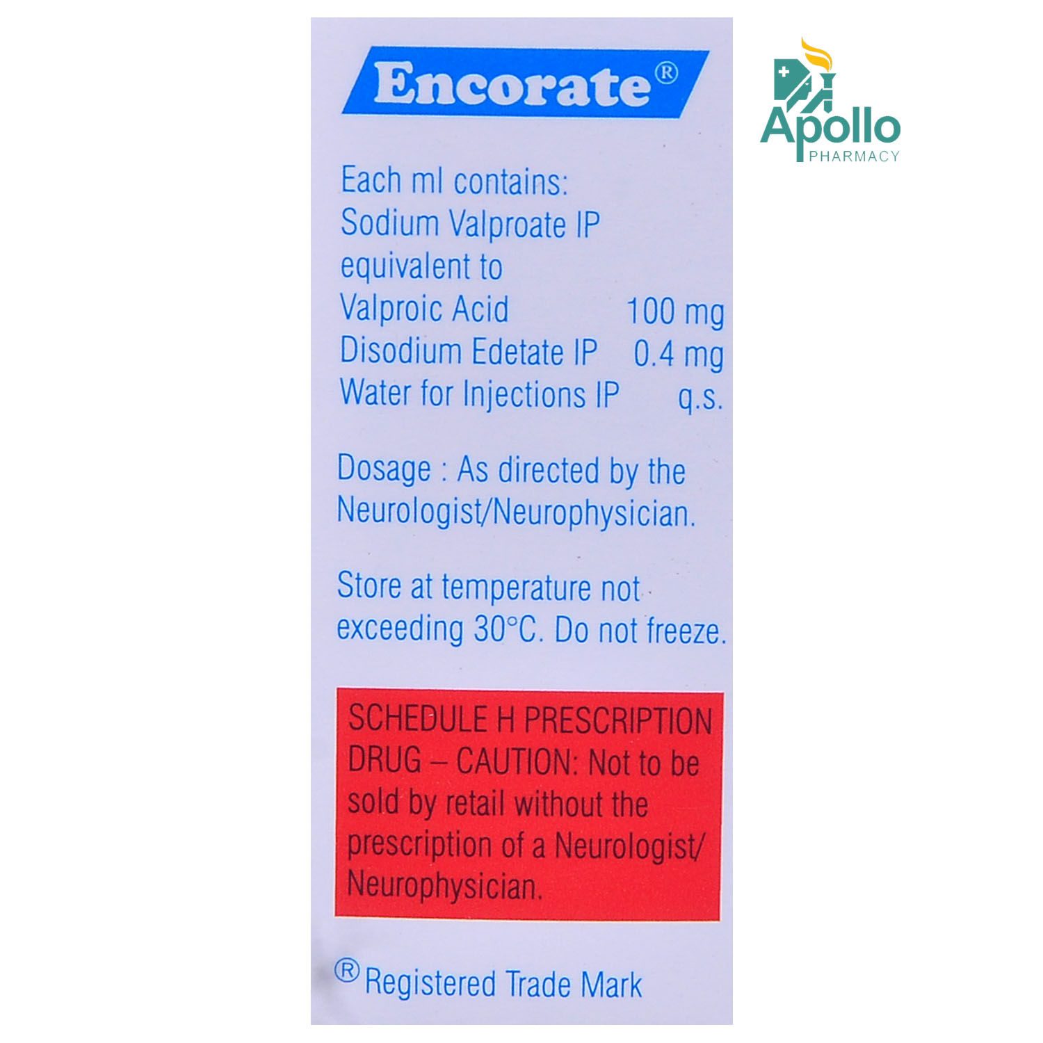 Encorate 100 mg Injection 5 ml Price, Uses, Side Effects, Composition ...