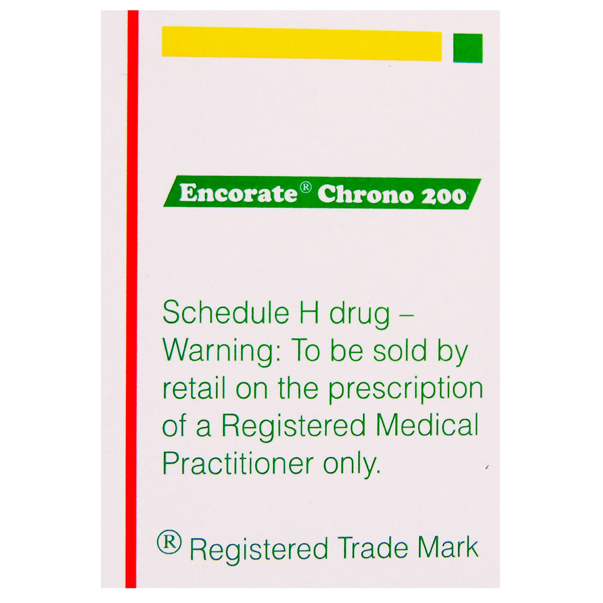 Encorate Chrono 200 Tablet 10's Price, Uses, Side Effects, Composition ...