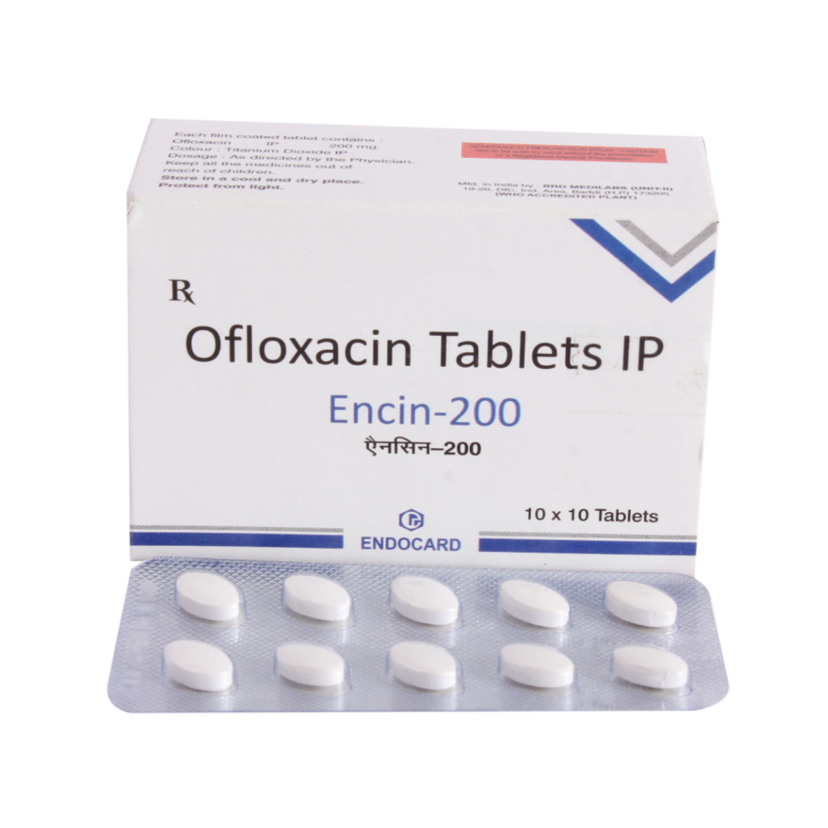 Encin Tablet - 200Mg Tablet | Uses, Side Effects, Price | Apollo Pharmacy