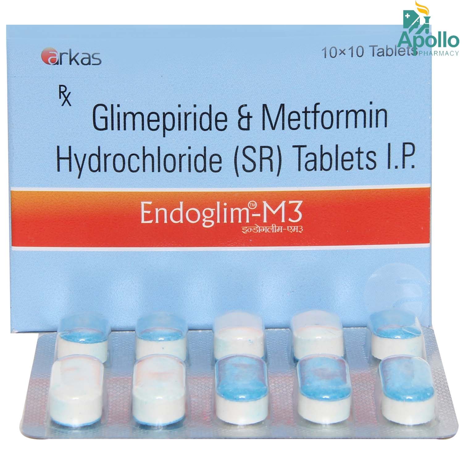 Endoglim-M3 Tablet 10'S Price, Uses, Side Effects, Composition - Apollo ...