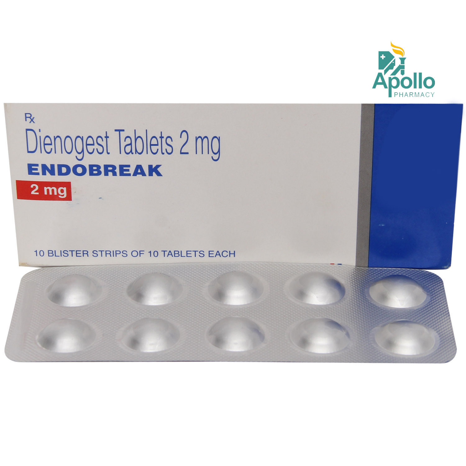 Endobreak 2 mg Tablet 10's Price, Uses, Side Effects, Composition ...