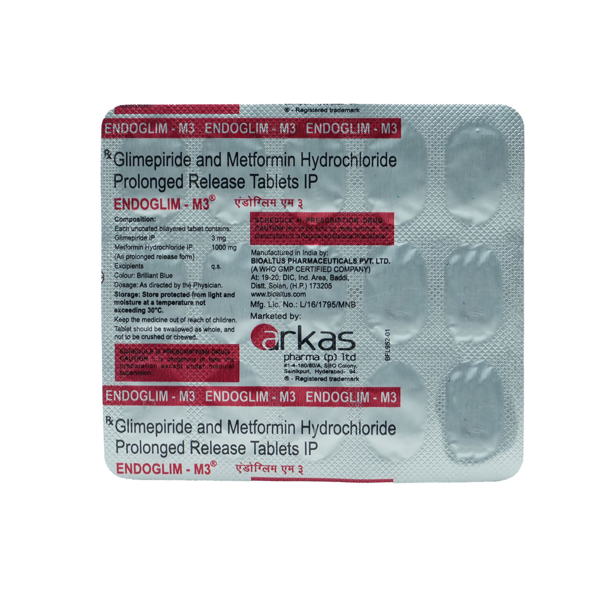 Endoglim-M3 Tablet | Uses, Side Effects, Price | Apollo Pharmacy