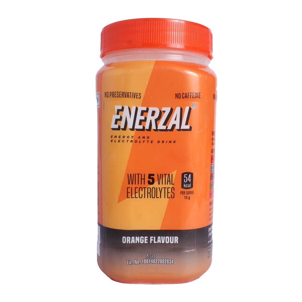 Enerzal Orange Flavour Energy Drink Powder, 500 gm Price, Uses, Side ...