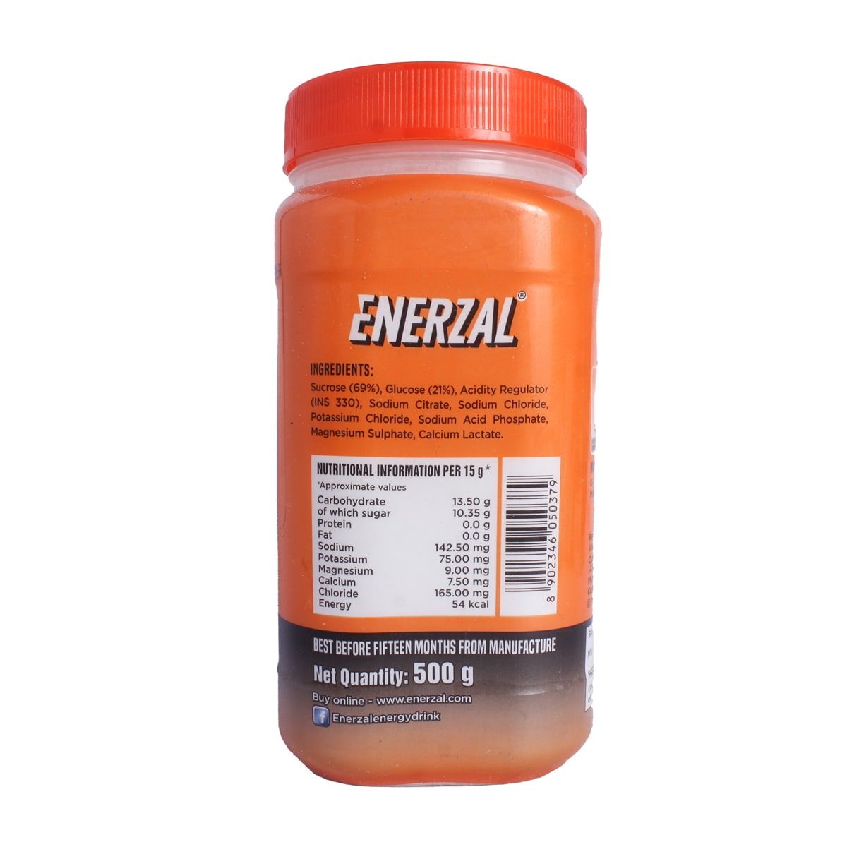 Enerzal Orange Flavour Energy Drink Powder, 500 gm Price, Uses, Side ...
