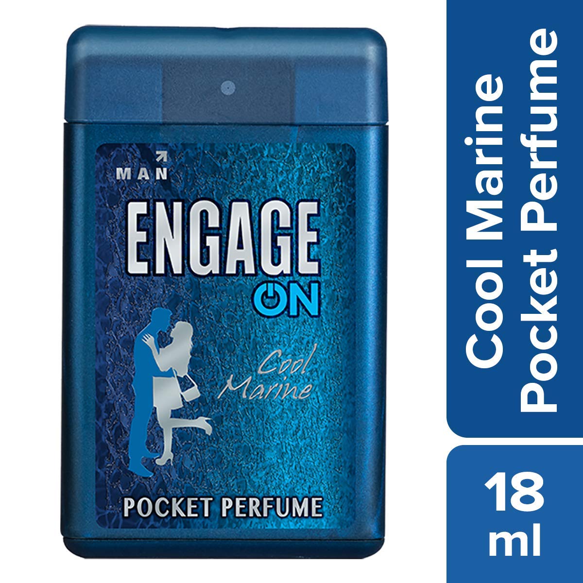Engage On Cool Marine Pocket Perfume for Men, 18 ml Price, Uses, Side Effects, Composition ...