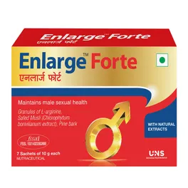 Enlarge Forte Sachet | Uses, Side Effects, Price | Apollo Pharmacy