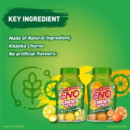 Buy ENO Chewy Bites Zesty Orange Flavour, 30 Chewable Tablets | 19 ...