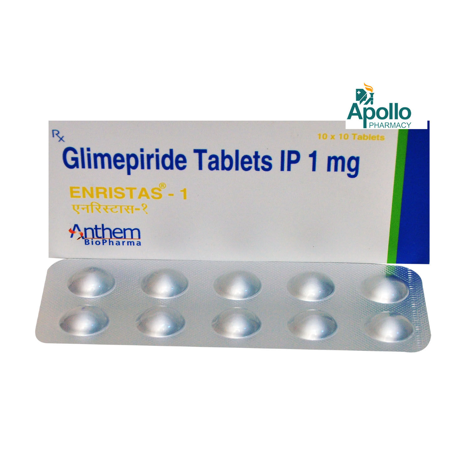 Enristas-1 Tablet 10's Price, Uses, Side Effects, Composition - Apollo ...