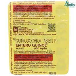 Entero Quinol Tablet | Uses, Side Effects, Price | Apollo Pharmacy