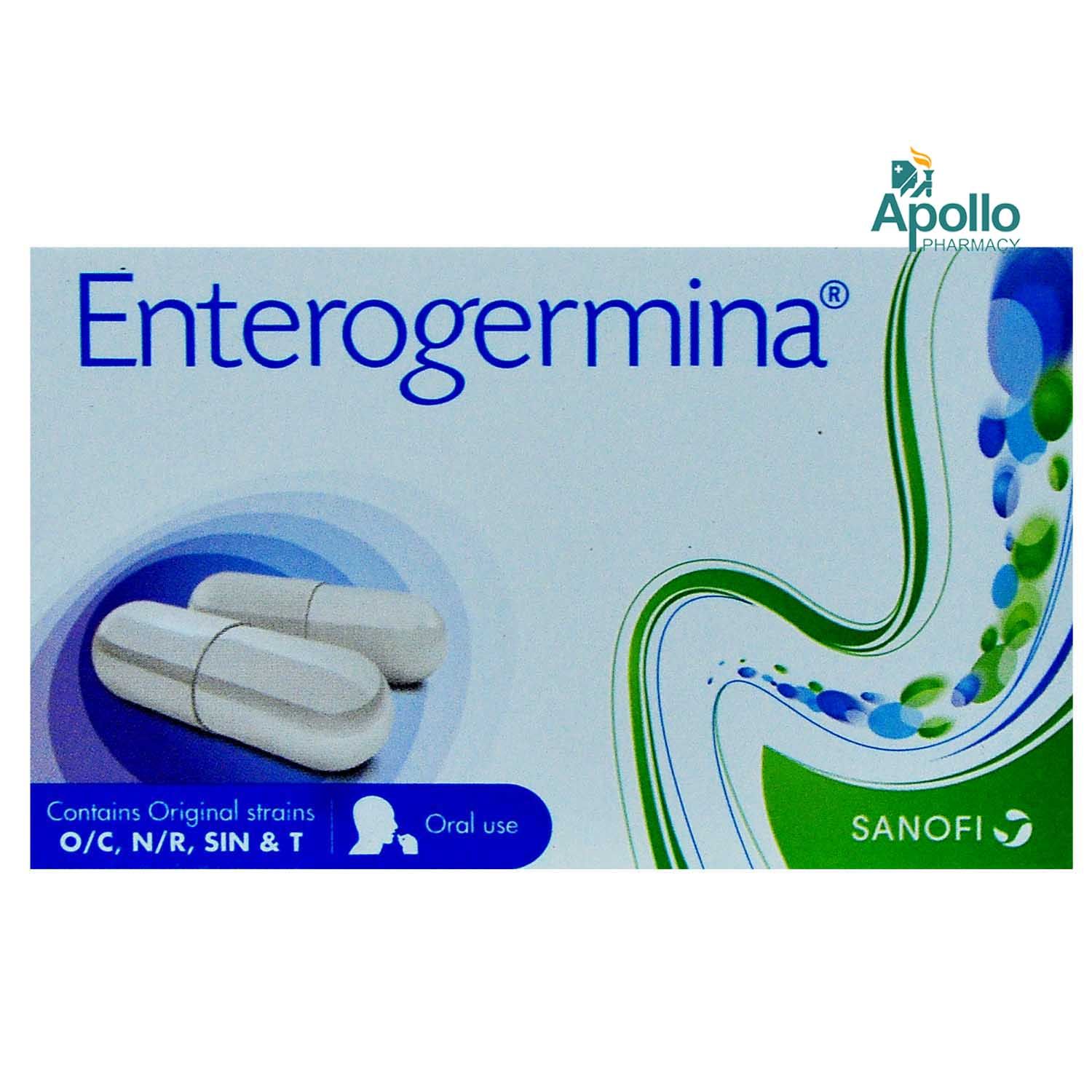 Buy Enterogermina Capsule | 19 Minutes Delivery | Apollo Pharmacy