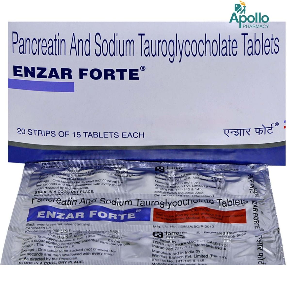 Enzar Forte Tablet | Uses, Side Effects, Price | Apollo Pharmacy
