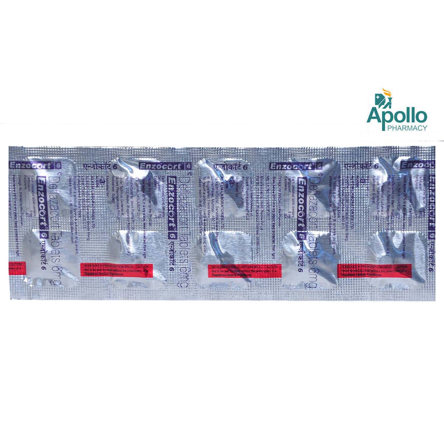 Enzocort 6 Tablet 10's Price, Uses, Side Effects, Composition - Apollo ...