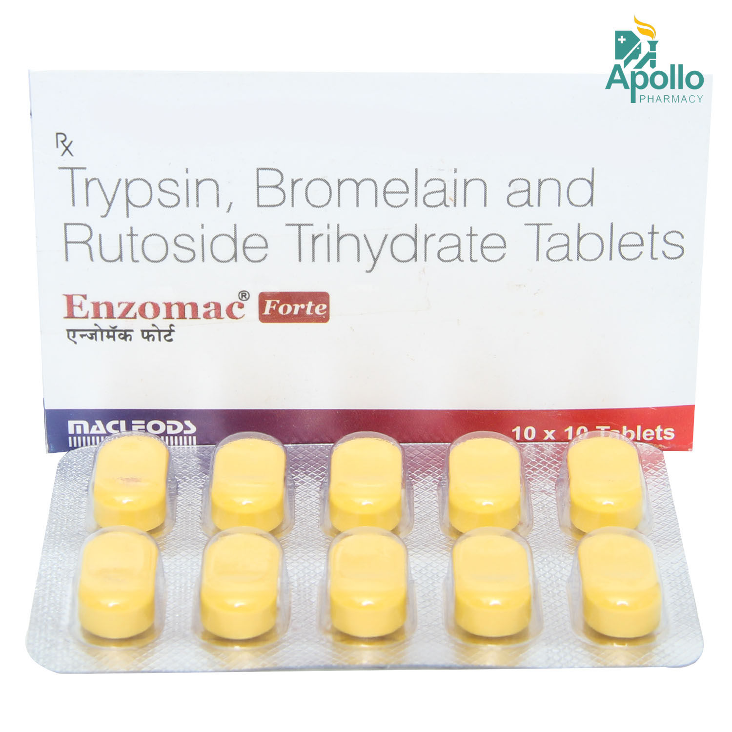 Enzomac Forte Tablet | Uses, Side Effects, Price | Apollo Pharmacy