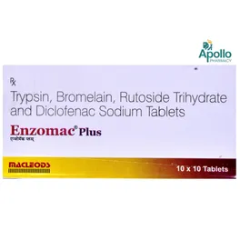 Enzomac Plus Tablet | Uses, Side Effects, Price | Apollo Pharmacy