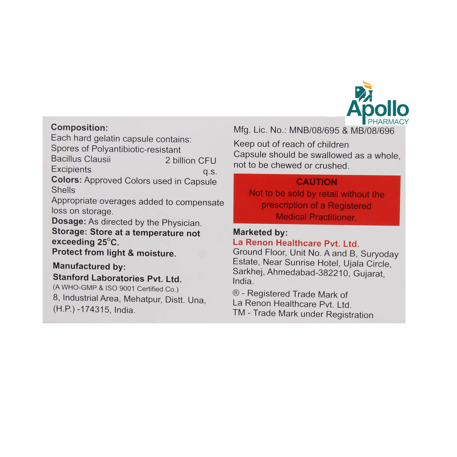 Enzispor Capsule | Uses, Side Effects, Price | Apollo Pharmacy