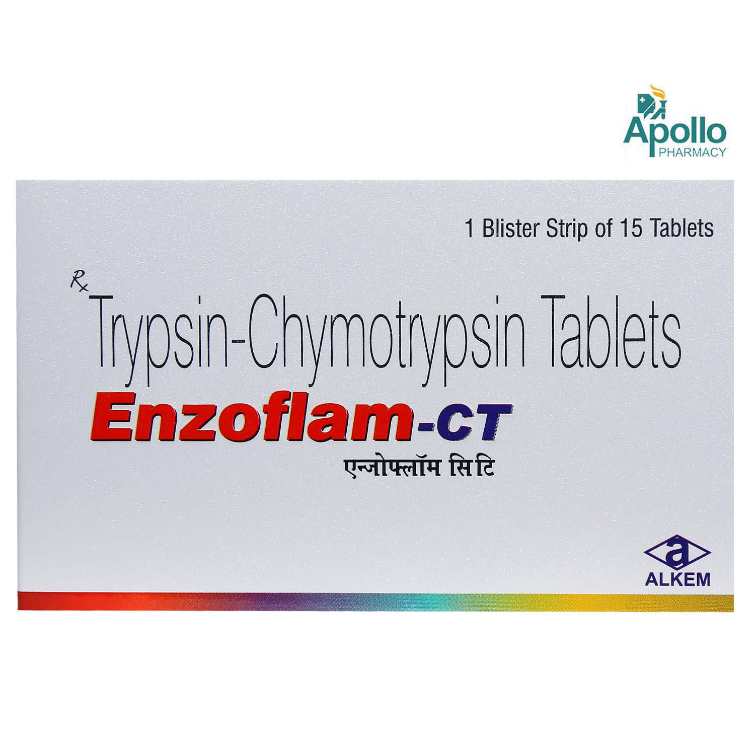 Enzoflam-CT Tablet | Uses, Side Effects, Price | Apollo Pharmacy
