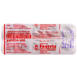 Eofil Forte Tablet | Uses, Side Effects, Price | Apollo Pharmacy