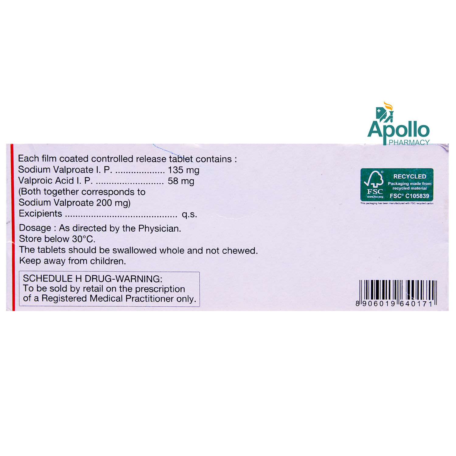 Epilex Chrono 200 Tablet 10's Price, Uses, Side Effects, Composition ...