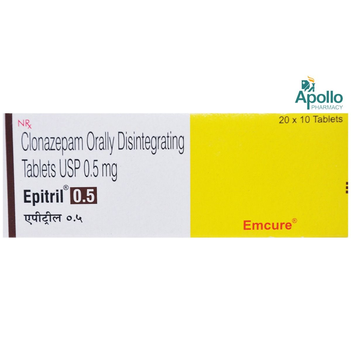 Epitril 0.5 mg Tablet | Uses, Side Effects, Price | Apollo Pharmacy
