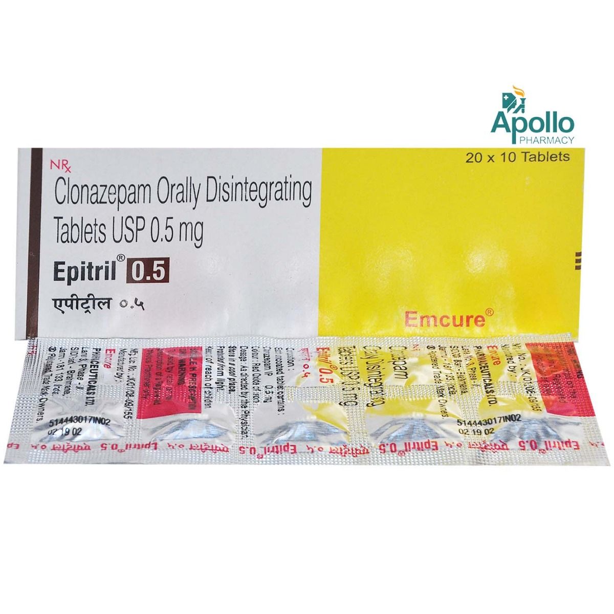 Epitril 0.5 mg Tablet 10's Price, Uses, Side Effects, Composition ...