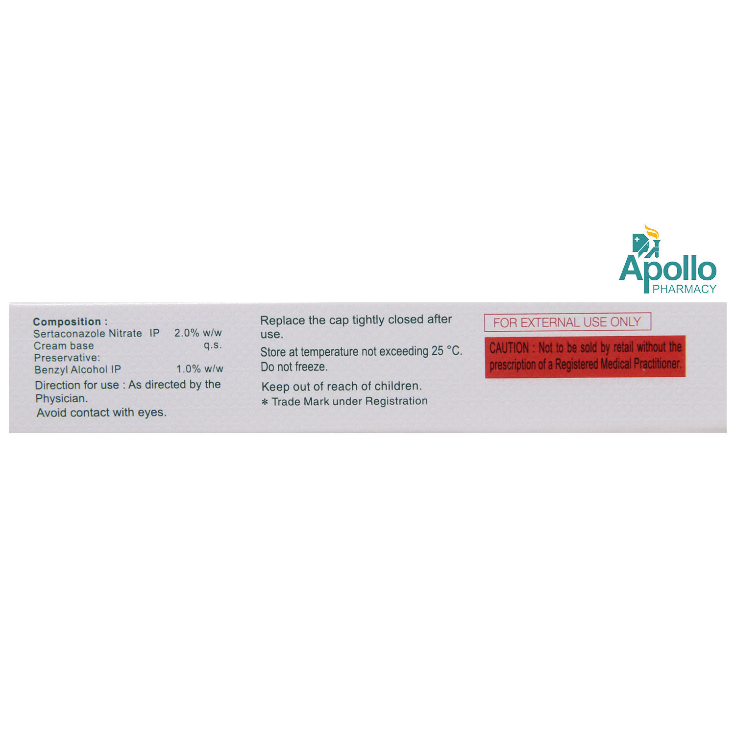 EPISERT CREAM 10G Price, Uses, Side Effects, Composition - Apollo Pharmacy