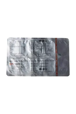 EPI 1000 Tablet | Uses, Side Effects, Price | Apollo Pharmacy