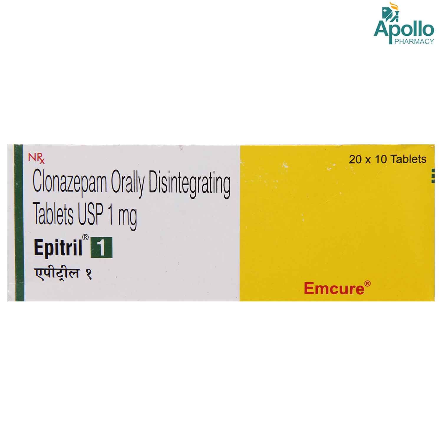 EPITRIL 1MG TABLET | Uses, Side Effects, Price | Apollo Pharmacy