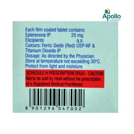 Eplehef 25 Tablet | Uses, Side Effects, Price | Apollo Pharmacy