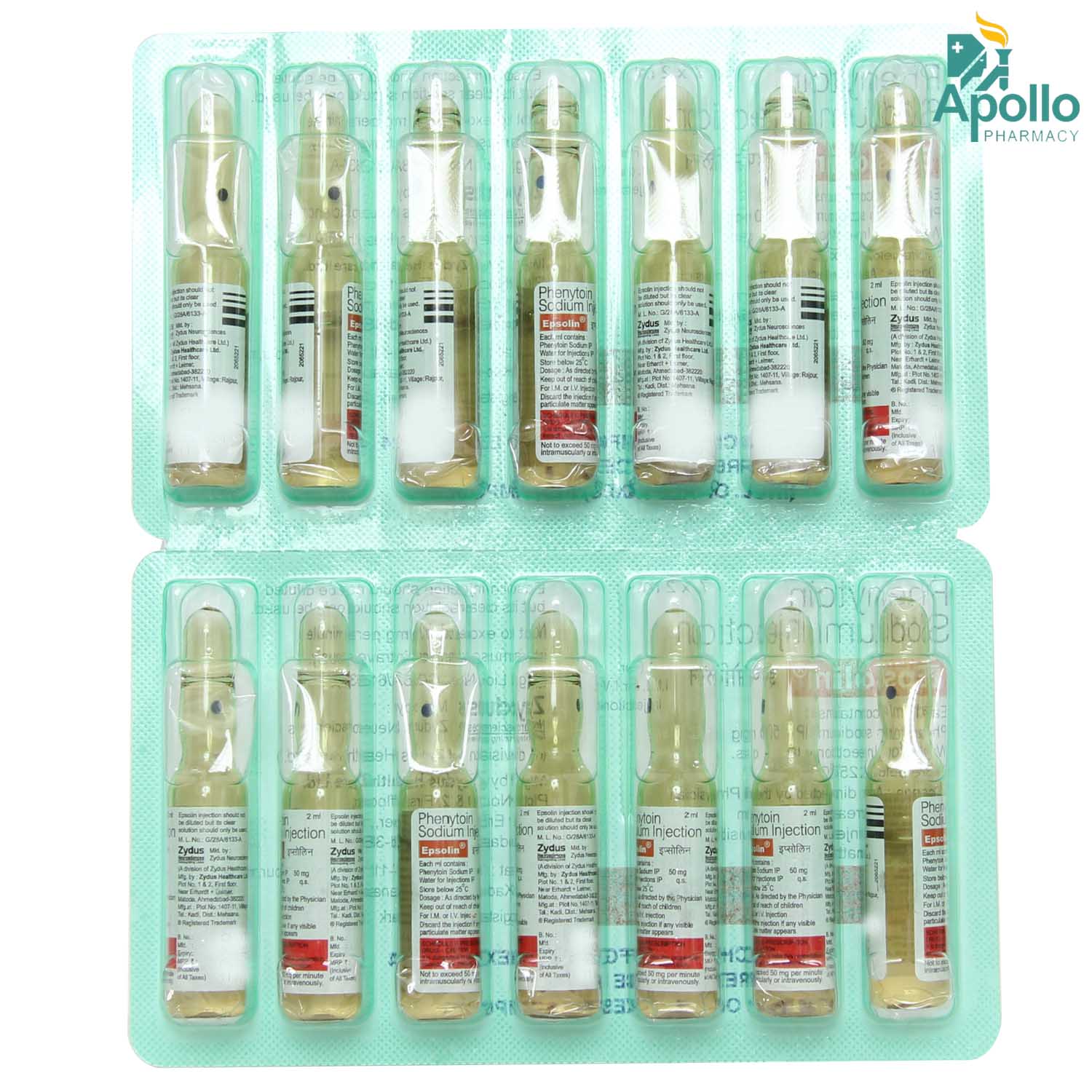 Epsolin Injection 7 x 2 ml | Uses, Side Effects, Price | Apollo Pharmacy
