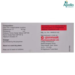Eptus 50 Tablet | Uses, Side Effects, Price | Apollo Pharmacy